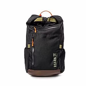 Roark Passenger 27L 2.0 Backpack, Travel Day Pack with Laptop Storage, Black