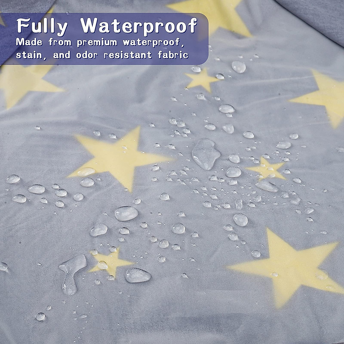 Accmor 3pcs Waterproof Baby Bibs/Short Sleeve Bibs for Feeding/Toddler Smocks/Baby Bibs 6-36 Months