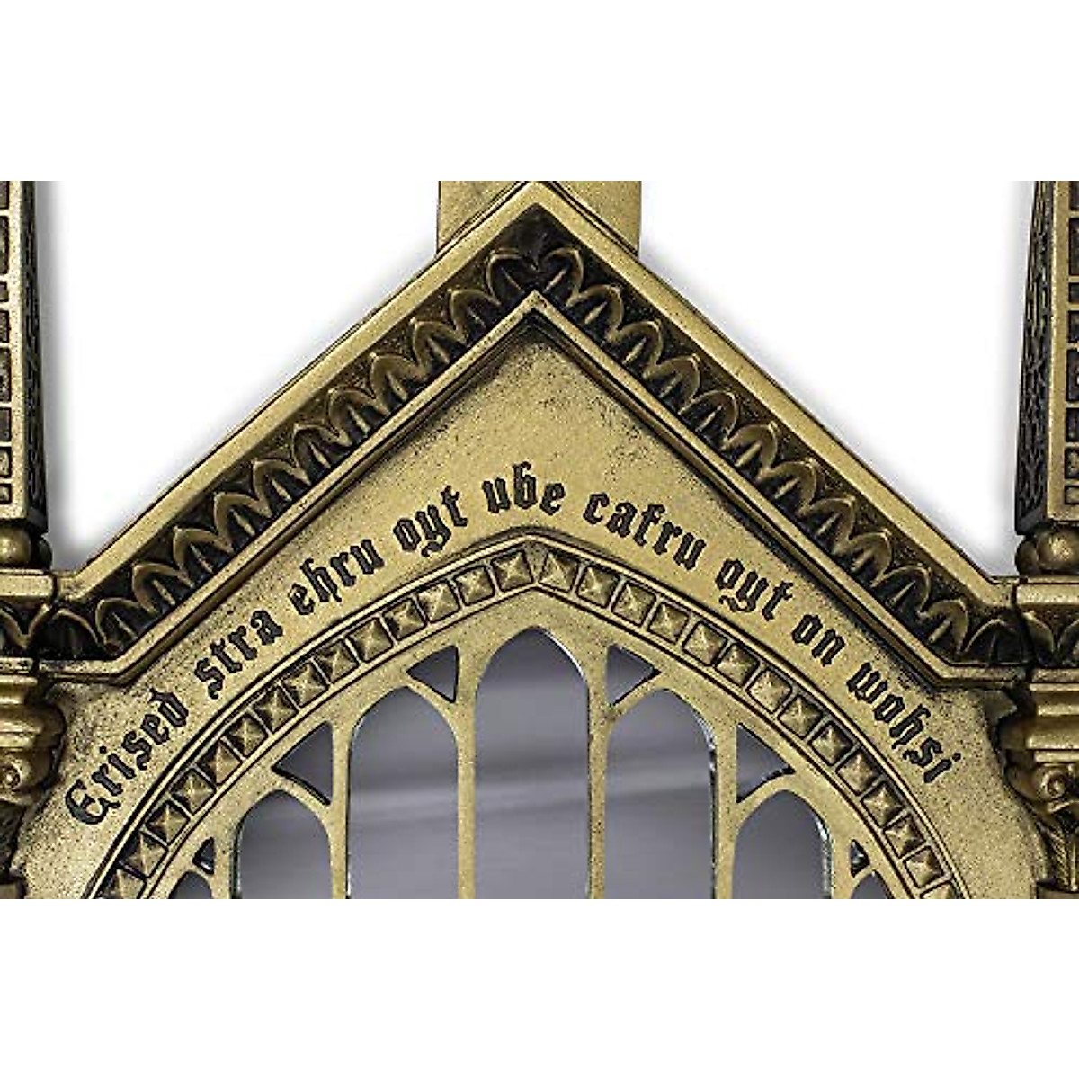 Harry Potter Replica Mirror of Erised Wall Decor | Hanging Mirror For Entryway, Living Room, Bedroom | Collectible Wizarding World Vanity Mirror | 25 x 10 Inches