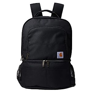 Carhartt Gear B0000303 Insulated 24 Can Two Compartment Cooler Backpack - One Size Fits All - Black