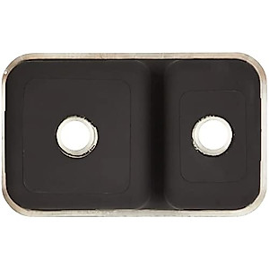 Signature Hardware 948495 Cypress 34" Undermount 60/40 Double Basin Stainless Steel Kitchen Sink