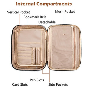 Bible Cover for Women - Stylish Large Bible Covers - Bible Case with Durable Handle - Bible Bag Journal Case - Bible Carrying Case for Women - Perfect Gift for Girls Kids Men Boys