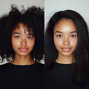 RED by KISS 1875 Ceramic Ionic Hair Styler with Detangler Pik, Professional Quick Blow Dry Comb, 4 Heat/Speed Settings, Cool Shot Button, Ideal for Curling & Straightening