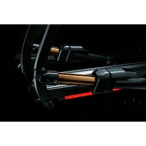 KUAT 2" Piston Pro X LED Dual Ratchet Hitch Rack - Secure Rugged Kashima-Coated Portable Foldable Easy-to-Use No Frame Contact 2-Bike Hauling Platform with 53" Max Wheelbase & 5" Max Tire Width