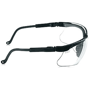 Howard Leight by Honeywell Genesis Sharp-Shooter Shooting Glasses, Clear Lens (R-03570) R-02526 by Honeywell Impact Sport Sound Amplification Electronic Shooting Earmuff, MultiCam