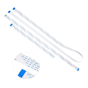 Ozgkee Raspberry Pi 4, Raspberry Pi 3Pcs/Set 15 Pin 30Cm 50Cm 100Cm Ffc Ribbon Flexible Flat Cable for Raspberry Pi Module Camera Ribbon Cable