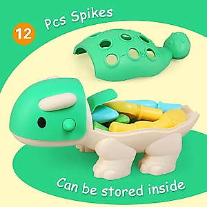 Montessori Learning Educational Toys for Baby 1 2 3 4 Year Old: Fine Motor Dinosaur Toys for Kids 2-4|Toddler Developmental Toys for Birthday Gift Age 1-2|Preschool Sensory Toys for 12-18 Months