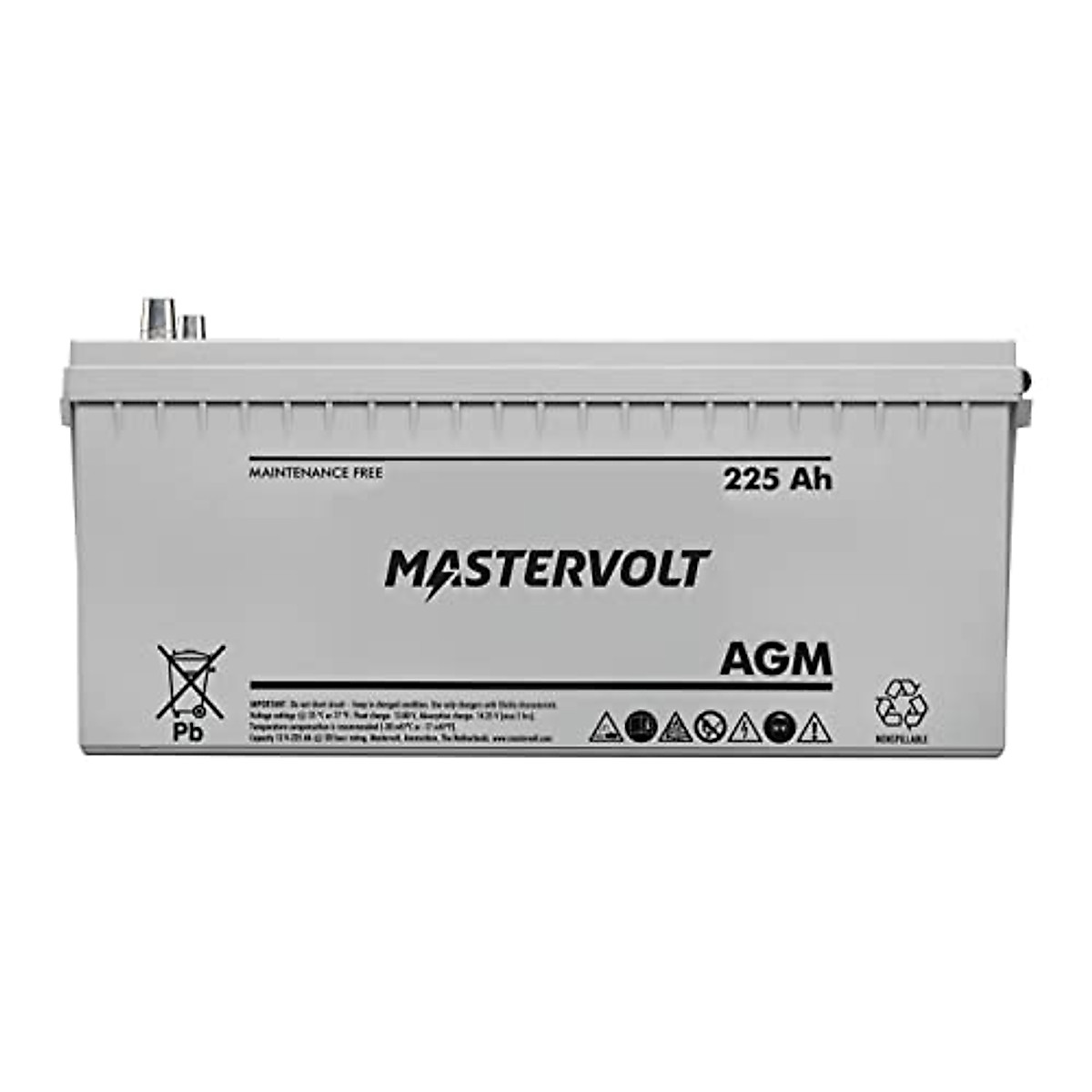 Mastervolt 62002250 Mv 12/225 Ah Agm Battery