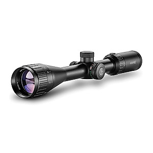 Hawke Sport Optics Vantage 4-12x40 Rimfire .17 HMR Riflescope Bundle with 2-Piece Weaver Medium Riflescope Rings (2 Items)