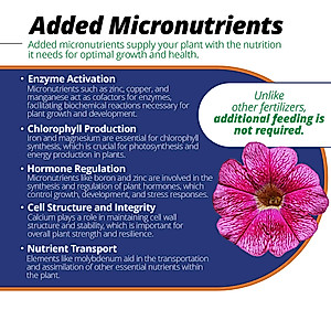 Jack's Classic 10-30-20 Blossom Booster Water-Soluble Fertilizer with Micronutrients for Increasing Color and Quantity of Blooms in Flowering Plants, 4lbs