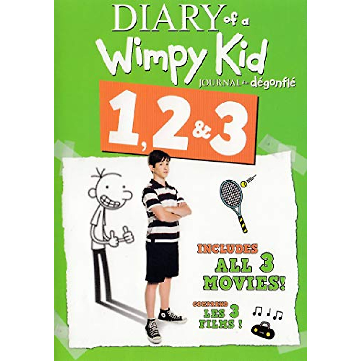 Diary of a Wimpy Kid 1,2 and 3