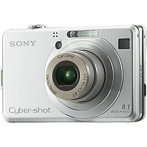 Sony Cybershot DSC-W100 8.1MP Digital Camera with 3x Optical Zoom