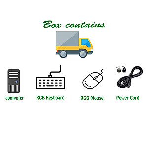 HP RGB Lights PC Desktop Computer Intel Core i7-6700 3.40Ghz Proccesor 32GB DDR4 Ram 1TB SSD, NVIDIA GeForce GT 1030 Graphics, Windows 10 Pro (Renewed)