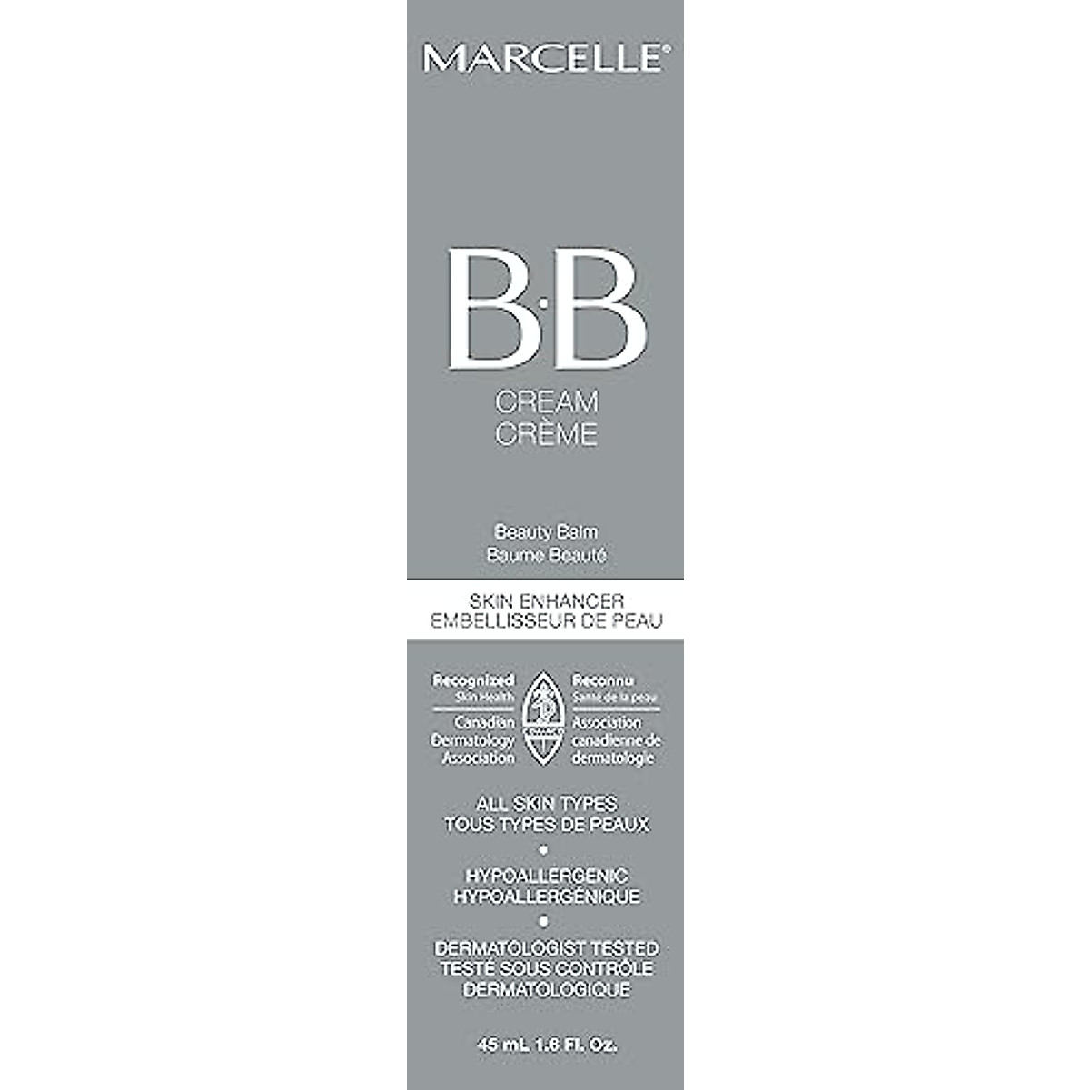 Marcelle BB Cream Beauty Balm, Medium, Hypoallergenic and Fragrance-Free, 1;5 Ounces