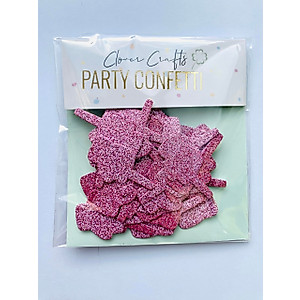 50 x Pink Middle finger Confetti | Divorce Party cake decorations | Breakup party decorations