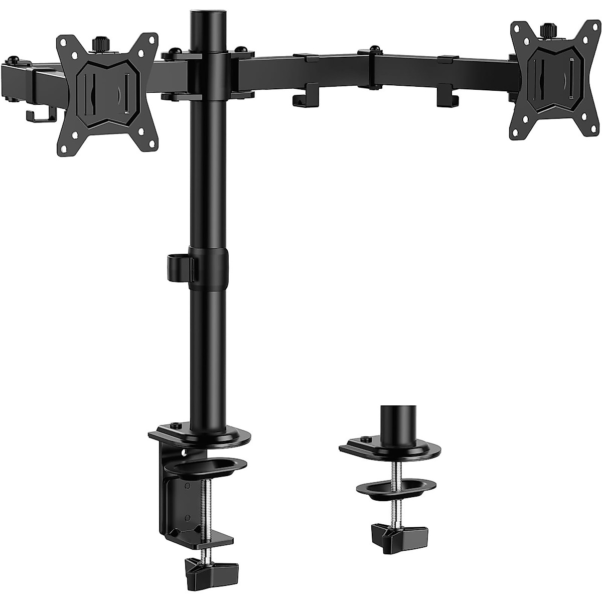 Ergear Dual Monitor Stand for 13 to 32 inch, Heavy Duty Fully Adjustable Monitor Stand for 2 Monitors, Dual Monitor Mount Fits up to 17.6 lbs per Arm, EGCM1