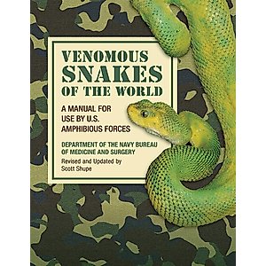 Venomous Snakes of the World: A Manual for Use by U.S. Amphibious Forces