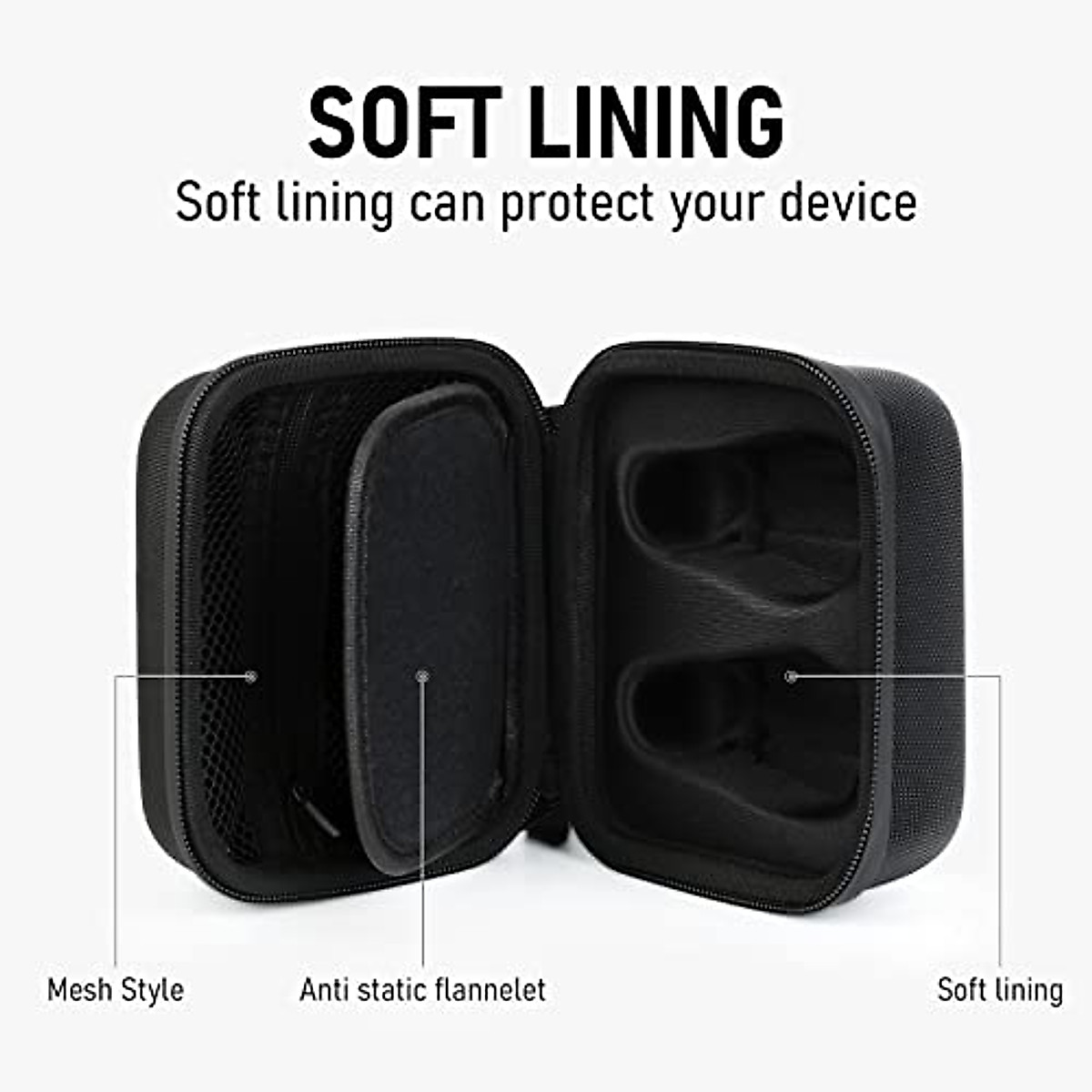 Xvive U2 Guitar Wireless System Hard Case EVA Shell CU2