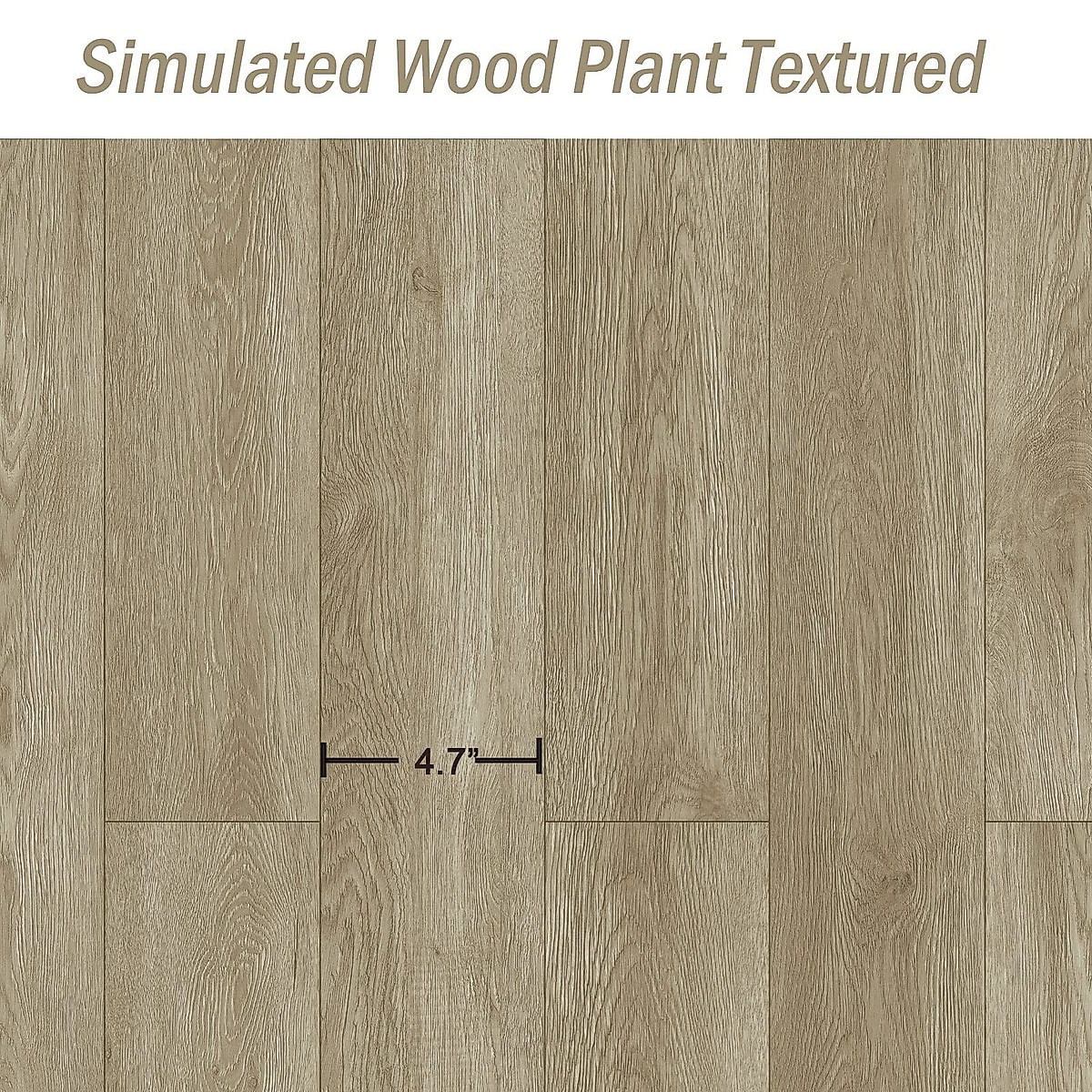 Oxdigi Peel and Stick Vinyl Flooring Roll 24"x 196"/ 32 Sq.Ft, Self Adhesive Vinyl Floor Tiles Wood Flooring, Temporary Floor Stickers Waterproof for Living Room Bedroom Kitchen RV, Brown Wood Planks