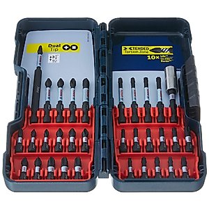 Bosch 32 Piece Impact Tough Screwdriving Bit Set SBID32