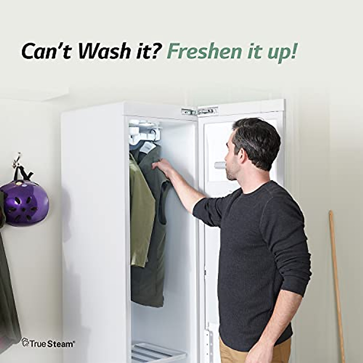 LG Styler Steam Closet | Clothes Steamer for Garments and Household Item Care | Sanitize, Deodorize, Freshen & Dry with Steam Technology & Moving Hangers| Easy Install | Wi-Fi enabled| Espresso