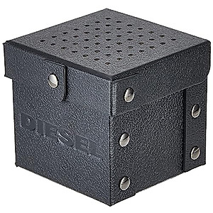 Diesel Men's 57mm Mr. Daddy 2.0 Quartz Stainless Steel Chronograph Watch, Color: Black, Gold (Model: DZ7333)