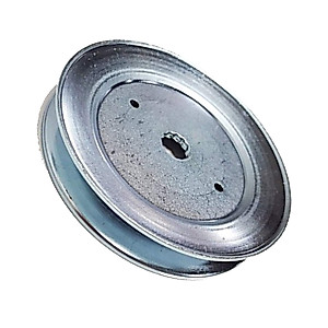 HASMX 153532 173435 Replacement Deck Blade Spindle Pulley for Husqvarna 532153532 532173435 AYP Spindle 129206 Poulan Roper Craftsman Weed Eater 38‘’ Cut Decks