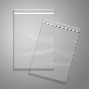 iMailer - 100 Pcs- 3" x 5" Clear Small Zip Bag - Reclosable Zip Plastic Poly Bags 2 Mil with Resealable Lock Seal Zipper for Photo, Jewelry, Bakery, Treats, Party Favors