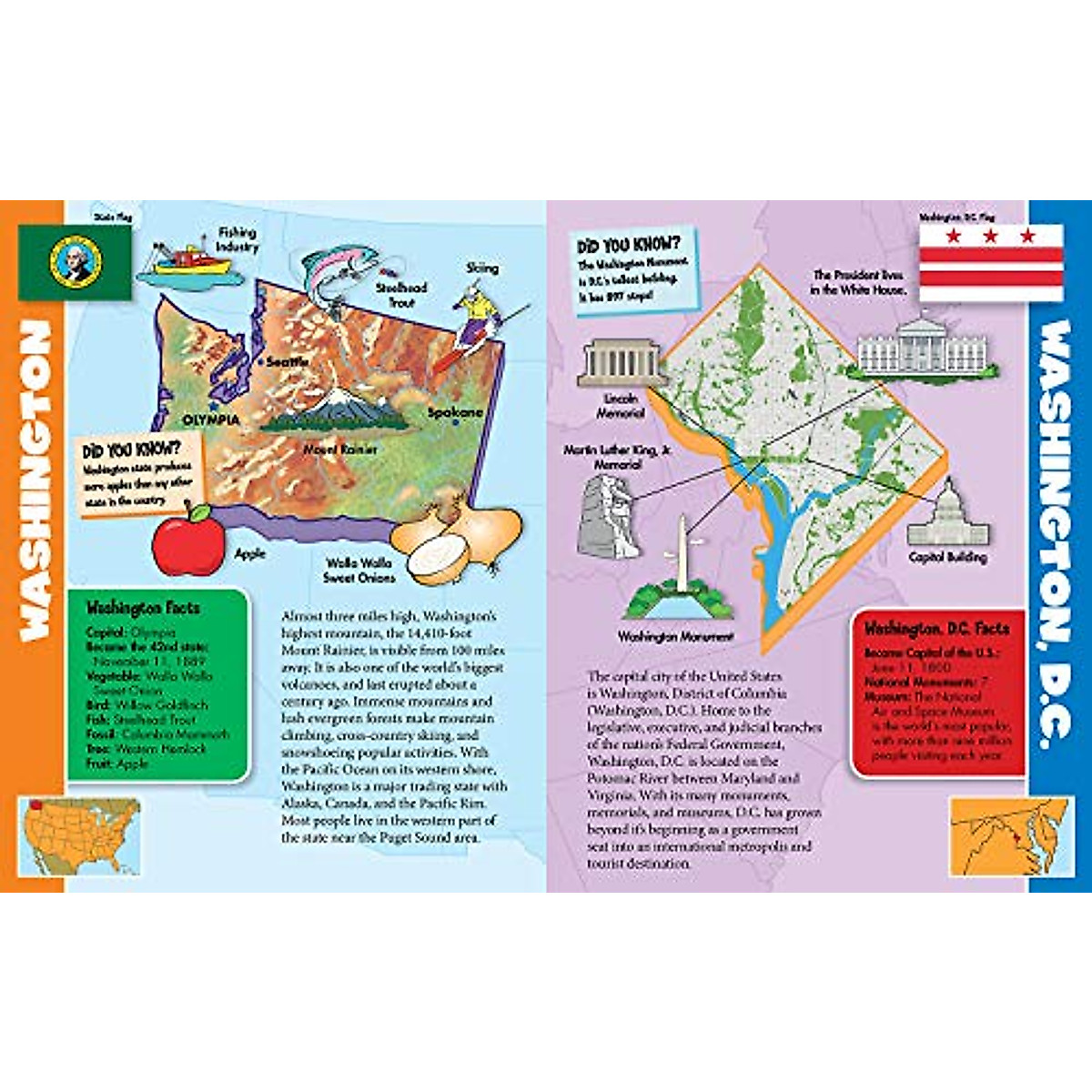 America's 50 States: Maps, Flags, Dates, and Fun Facts!