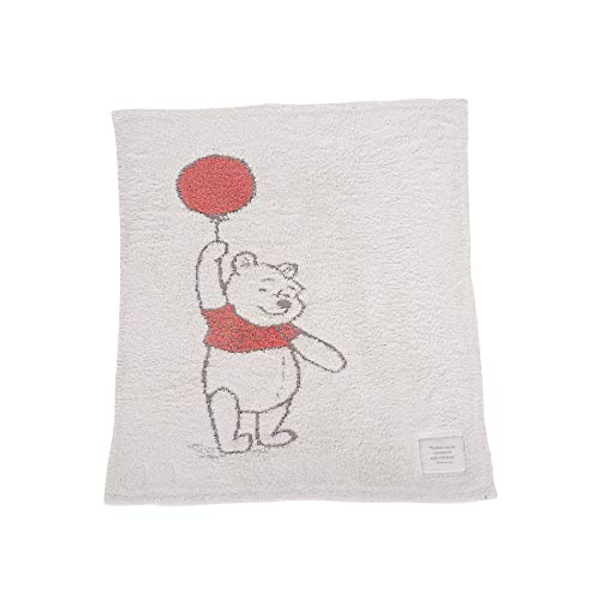 Barefoot Dreams The CozyChic Disney Winnie The Pooh Blanket, Multicolor Throw, Double Layer Jacquard Knit