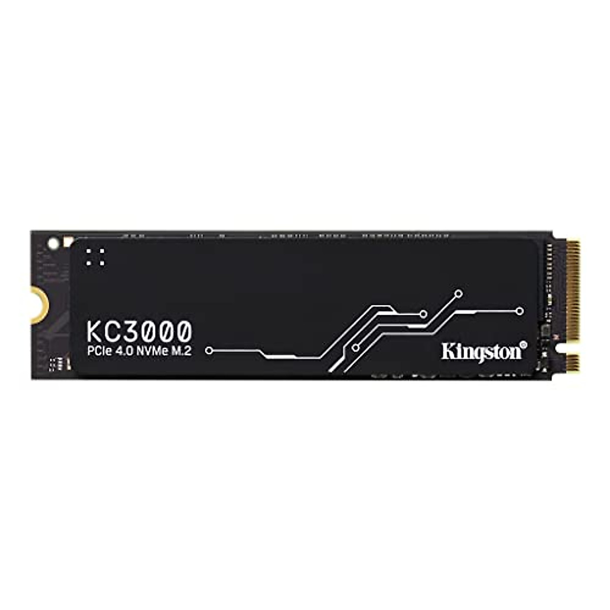 Kingston KC3000 PCIe 4.0 NVMe M.2 1024 GB SSD - High-Performance Storage for Desktop and Laptop PCs -SKC3000S/1024G