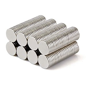 Multi-Use Refrigerator Magnets For Refrigerator Craft Project - Approximate 8x1mm - 100 Pieces