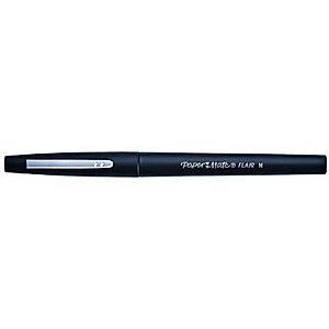 Paper Mate Flair Original Fibre Tip Pen Medium 1.0mm Pack of 5