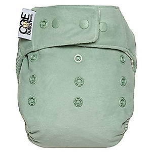 GroVia Buttah O.N.E. Reusable Baby Cloth Diaper (Glacier)