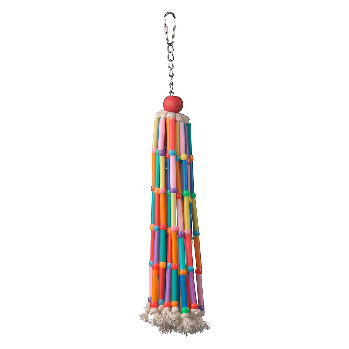 Super Bird Creations SB708 Wind Chimes Bird Toy, Medium Bird Size, 13” x 2”
