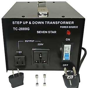 SEVENSTAR tc 2000 Watt Voltage Transformer