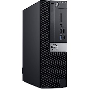 Dell OptiPlex 5060-SFF, Core i7-8700 3.2GHz, 16GB RAM, 500GB M.2-NVMe, Windows 11 Pro 64Bit, (Renewed)