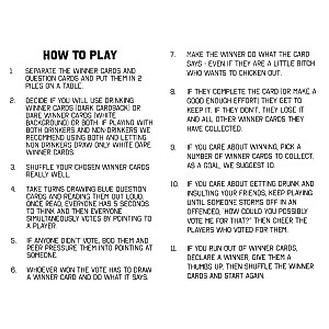 A Rock & A Hard Place Would You Rather - Card Game for Adults Party Card Games for Adults and Family, Party Games for Game Night