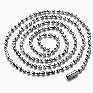 COOLSTEELANDBEYOND Steel Cylinder Pill Box Memorial Holder Stash Locket Hexagon Pendant Necklace, Screw Head, Tibetan