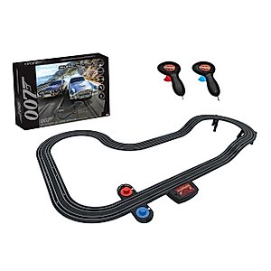 Scalextric G1171M Micro James Bond 007 Race Set - Battery Slot Car Race Track Sets, 1:64 Scale Set, Electric Racing Toys for Adults/Kids, Racetrack Games, Cars Gifts, Age 8+