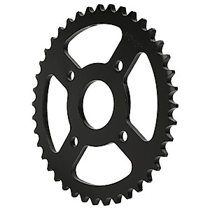 YOXUFA 40/41/420 Chain 40T Tooth Mini Bike Sprocket 40mm Bore for Coleman BT200X CT200U CT200U-EX Baja Warrior TrailMaster Massimo MB165 MB200 Predator 212 196cc 200cc 6.5hp Powersports Go Kart Parts