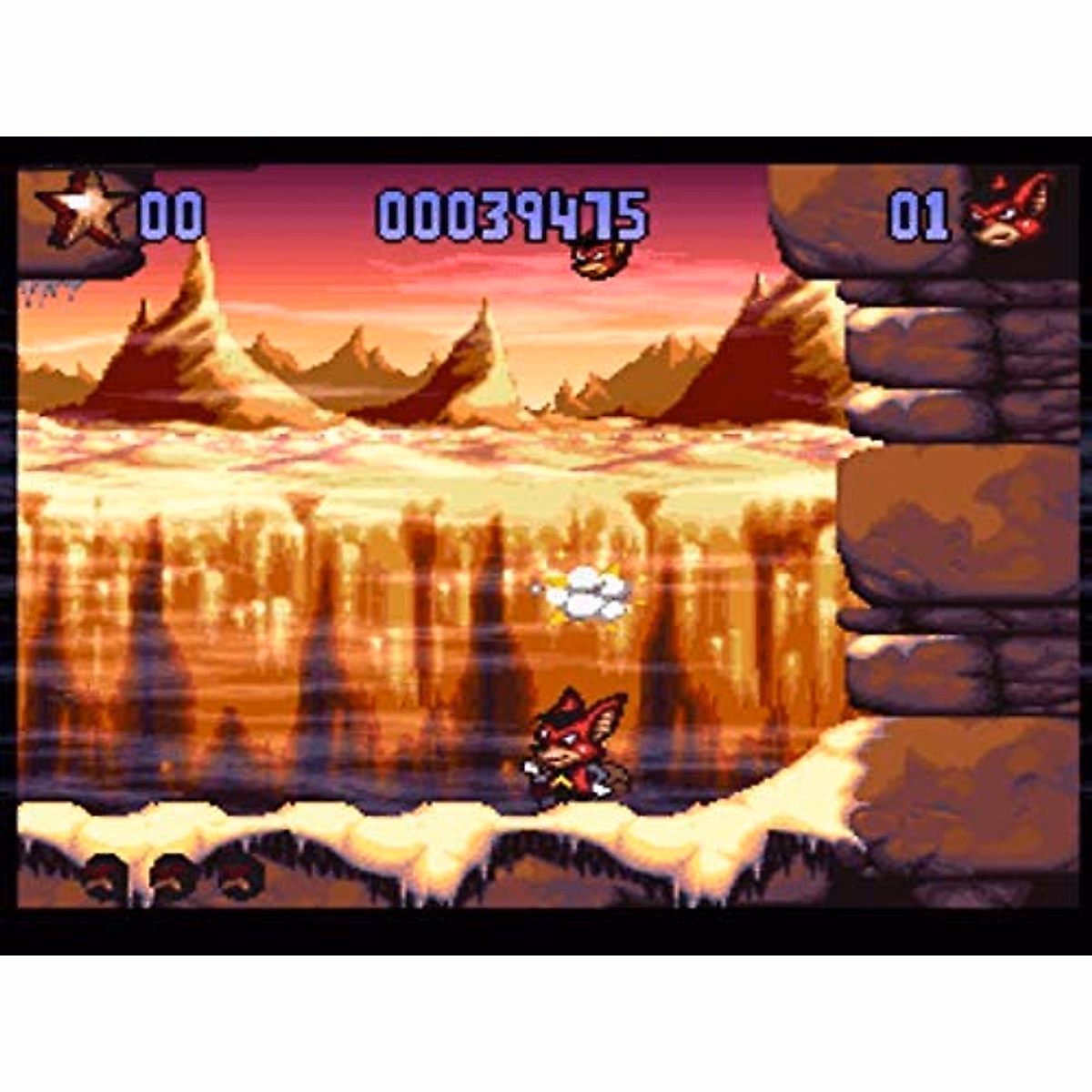 Aero the Acro-Bat 2 (Sega Genesis / Mega Drive) - Reproduction Video Game Cartridge