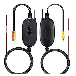 BW 2.4G Wireless Color Video Transmitter and Receiver for The Vehicle Backup Camera/Front Car Camera