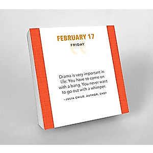 2023 Great Quotes From Great Leaders Boxed Calendar: 365 Inspirational Quotes From Leaders Who Shaped the World (Daily Calendar, Office Desk Gift for Him or Her)
