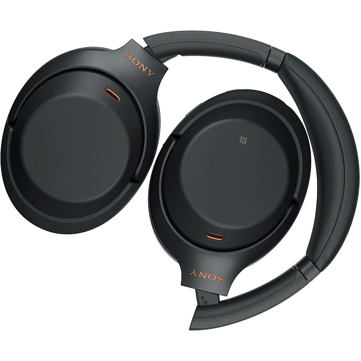 Sony WH-1000XM3 Wireless Noise-Canceling Over-Ear Headphones (Black) WH1000XM3/B + Bundle - International Version (1 Year Warranty)