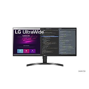 LG 34WN750-B 3440 x 1440 34" IPS FreeSync Monitor, Black