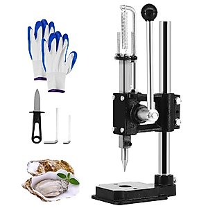JIAWANSHUN Oyster Shucker Manual Oyster Shucking Machine Oyster Shell Opener Machine Oyster Opener Set Clam Opener Oyster Sheller Oyster Shucking Tool Seafood Tools