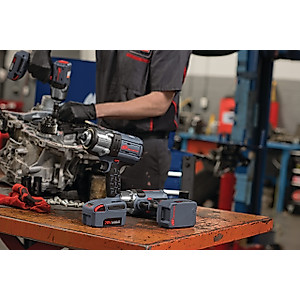 Ingersoll Rand W7152-K22 20V 1/2" Drive Cordless Impact Wrench 2 Battery Kit - High Torque, IQv Power Control w/4 Modes, Brushless Motor, LED Light Ring, Gray