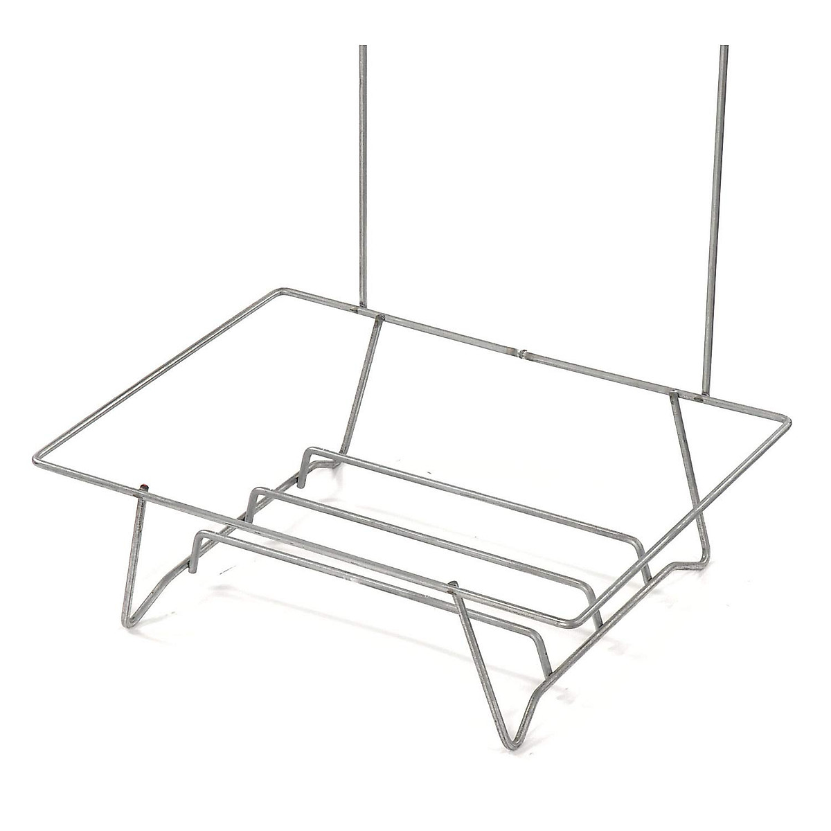 Good L Shopping Basket Stand with Black Sign