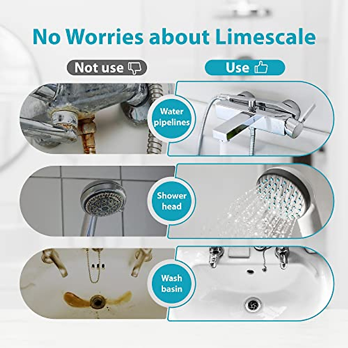AQUACREST AP431 AP430SS Whole House Scale Inhibitor Inline Water System, Water Heater Softener System, Prevent Scale Build Up On Hot Water Heaters, Water Pipes and Boilers